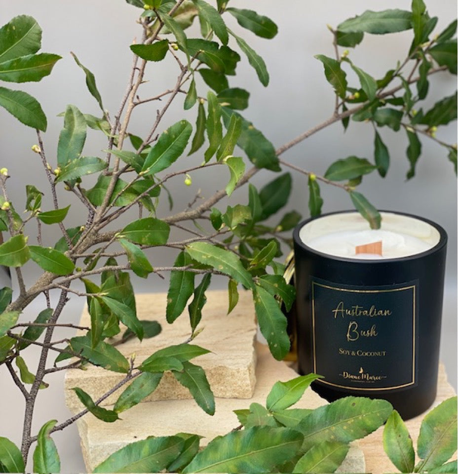 Australian Bush - Large Soy & Coconut Candle (60 hours burn time - woo ...